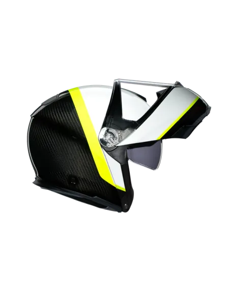 AGV SPORTMODULAR RAY CARBON/WHITE/YELLOW M