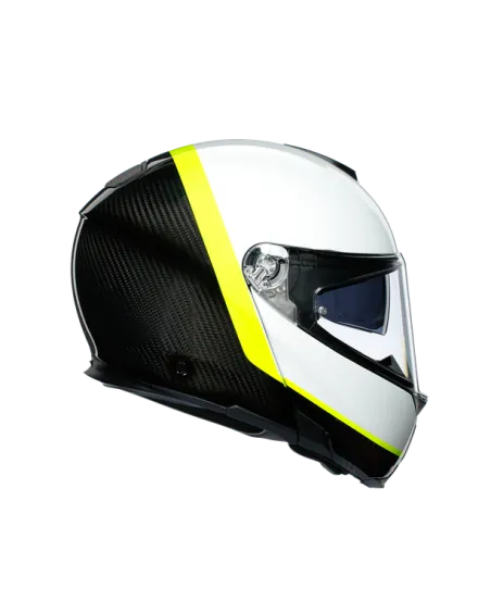 AGV SPORTMODULAR RAY CARBON/WHITE/YELLOW M